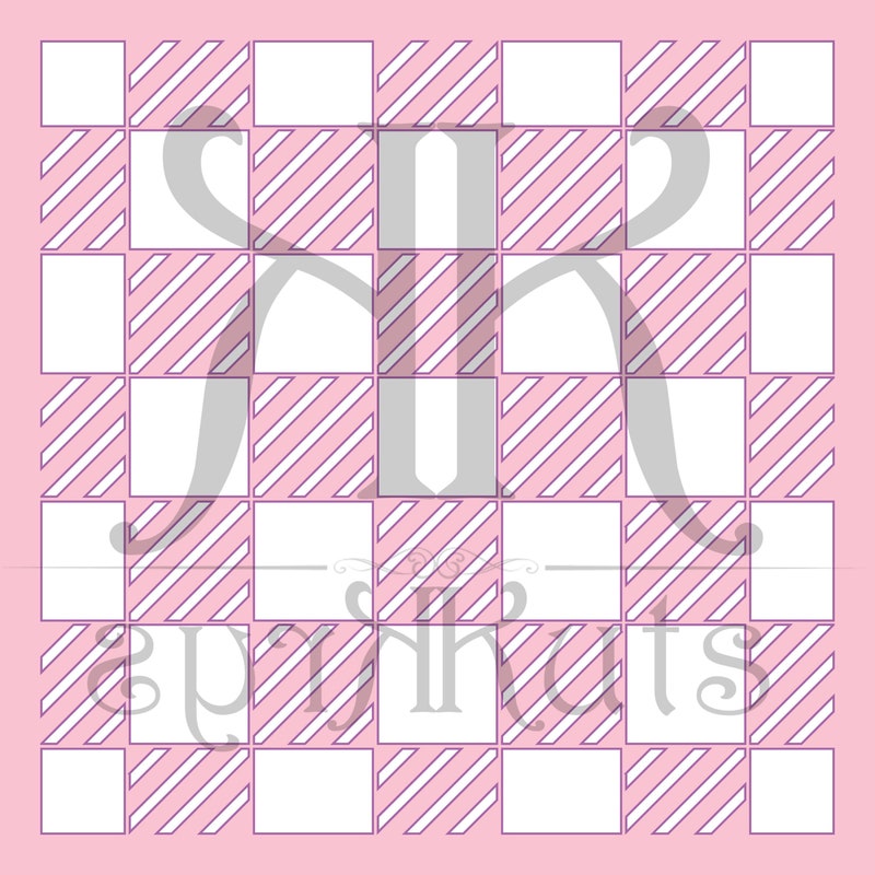 Buffalo Check Stencil - Etsy