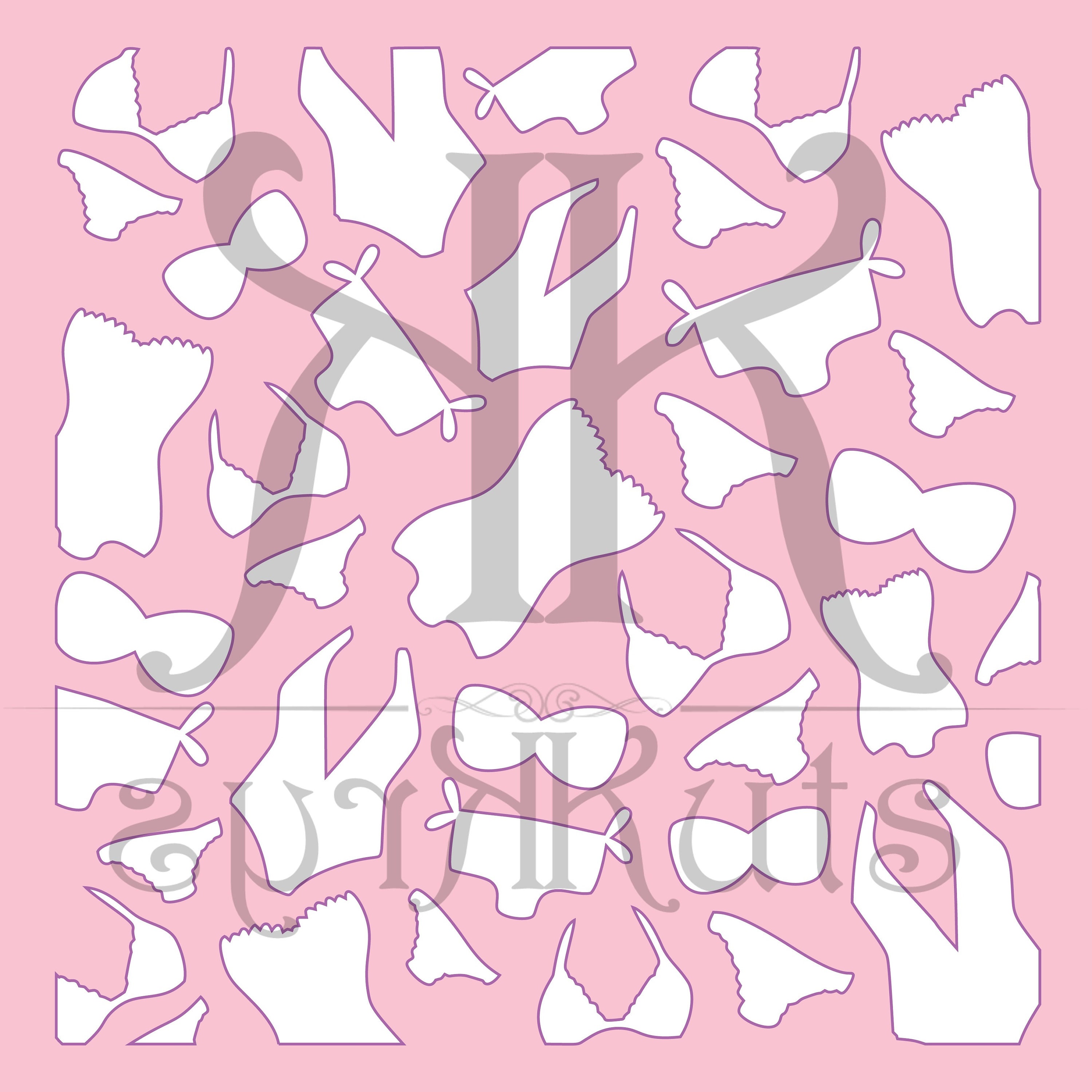 Bikini Stencil - Etsy