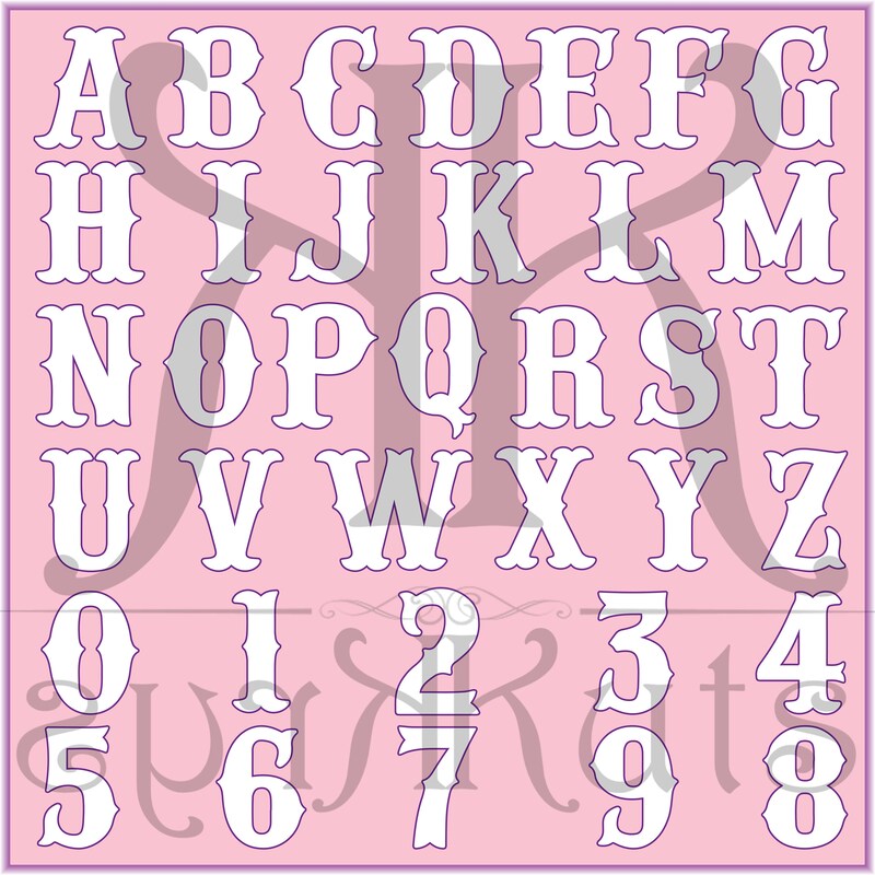 Carnival Alphabet - Etsy