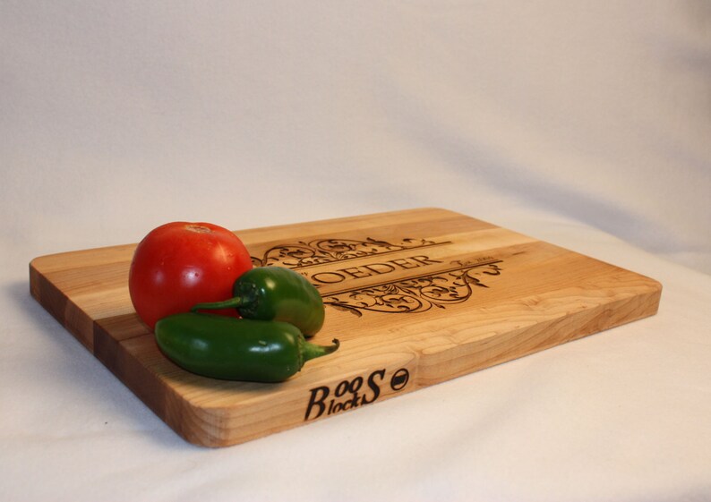 Personalized Cutting Board Chef Quality BOOS Maple W/ Custom | Etsy