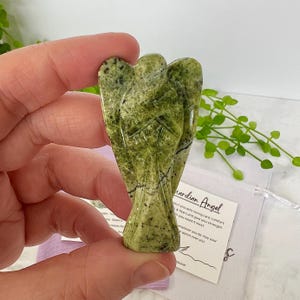 Guardian Angel, Serpentine Crystal Angel Gift, Gift for Daughter ...