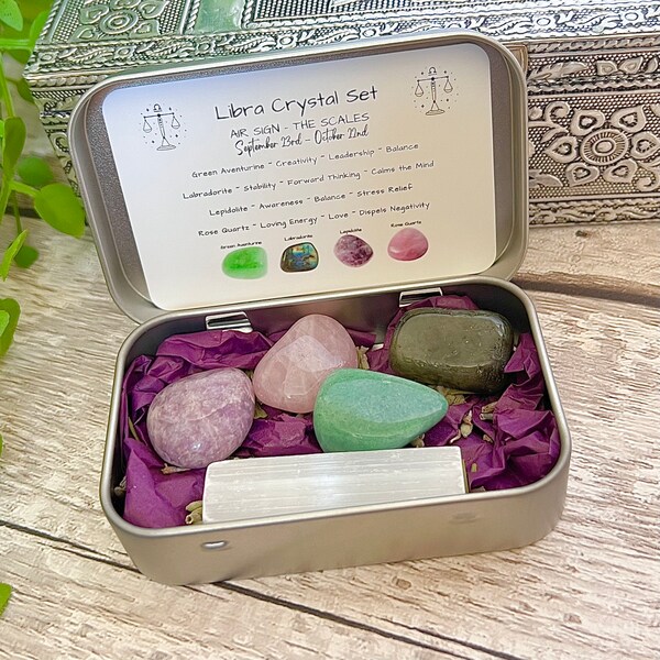 Crystals for Libras - Etsy
