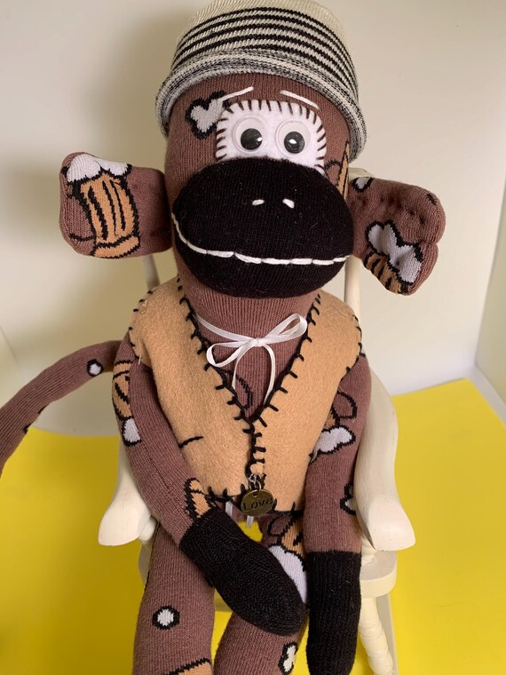 Brown Sock Monkey