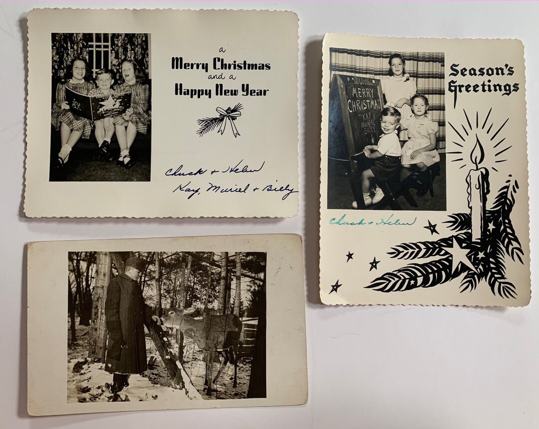 1940s Christmas Cards, Postcard, B&W Photos, Creative Projects, Crafts ...