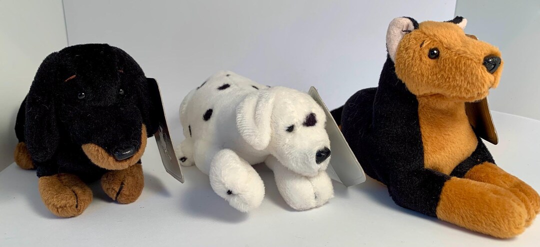 3 Vintage Stuffins Lumpy's Gang Collector Canines, W/tags, Licensed K9 ...