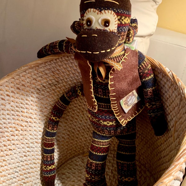 Sock Monkey Decor - Etsy