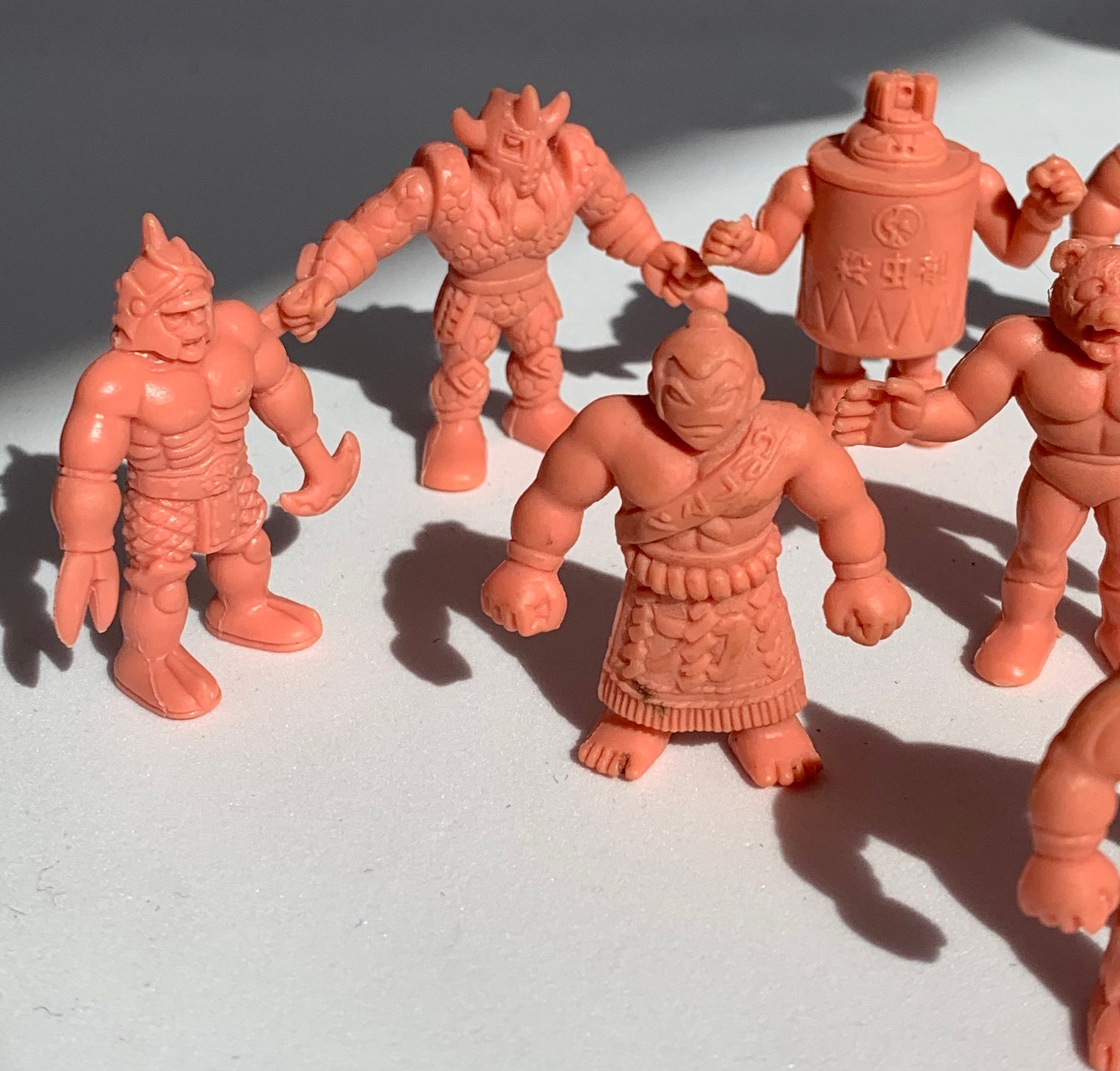 12 Vintage 80's MUSCLE Creature Figures Great Condition - Etsy