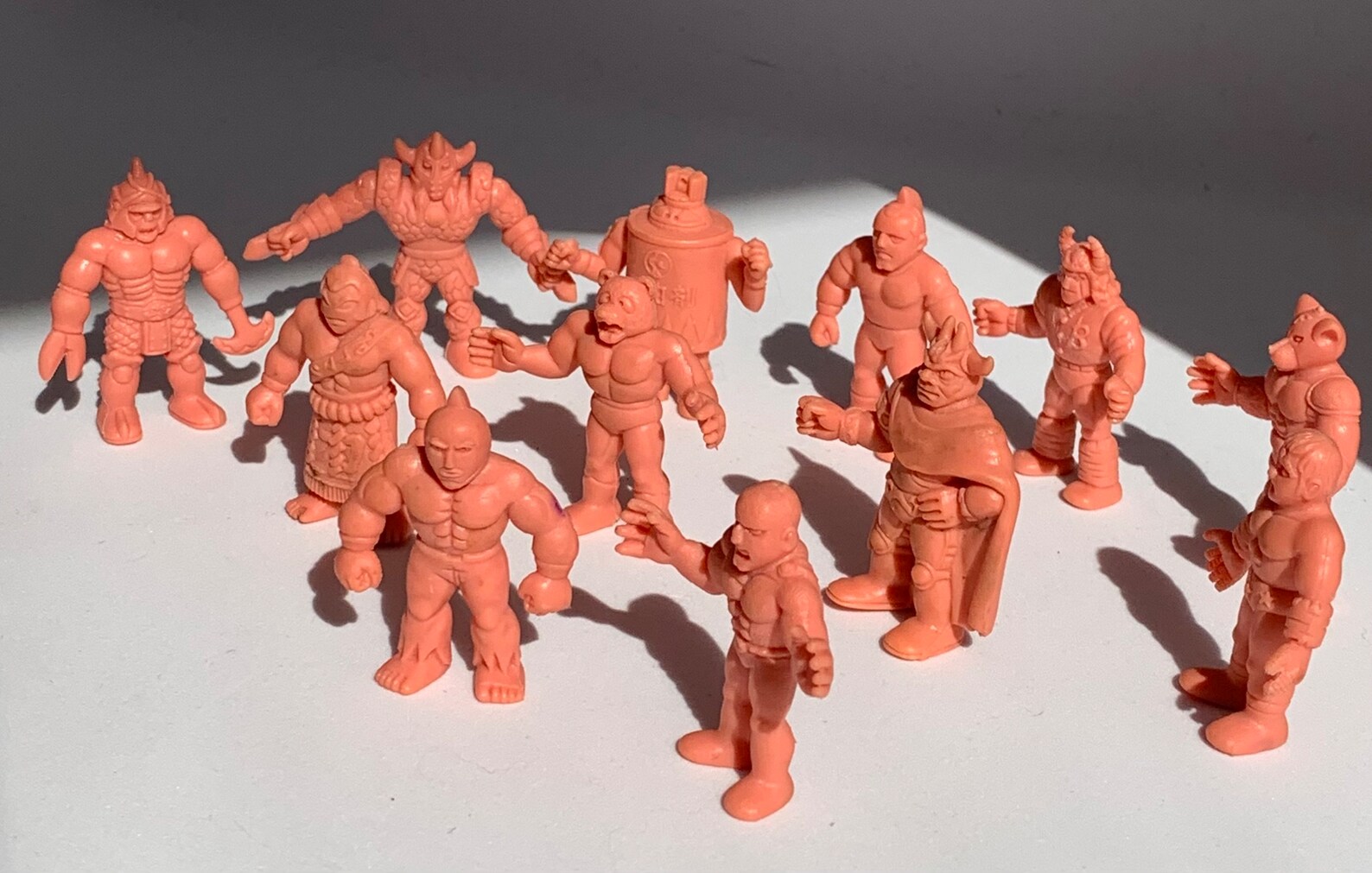 12 Vintage 80's MUSCLE Creature Figures Great Condition - Etsy