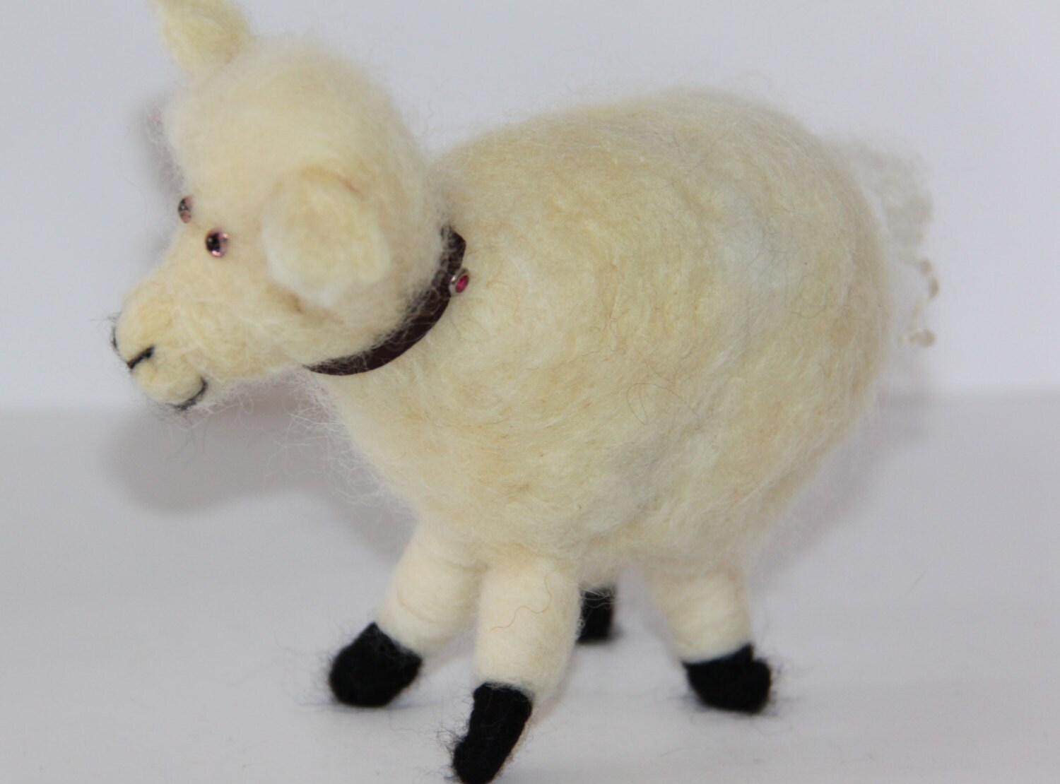 Original Eco Friendly Natural Wool Felted Sheep, Fleecy Lamb - Etsy