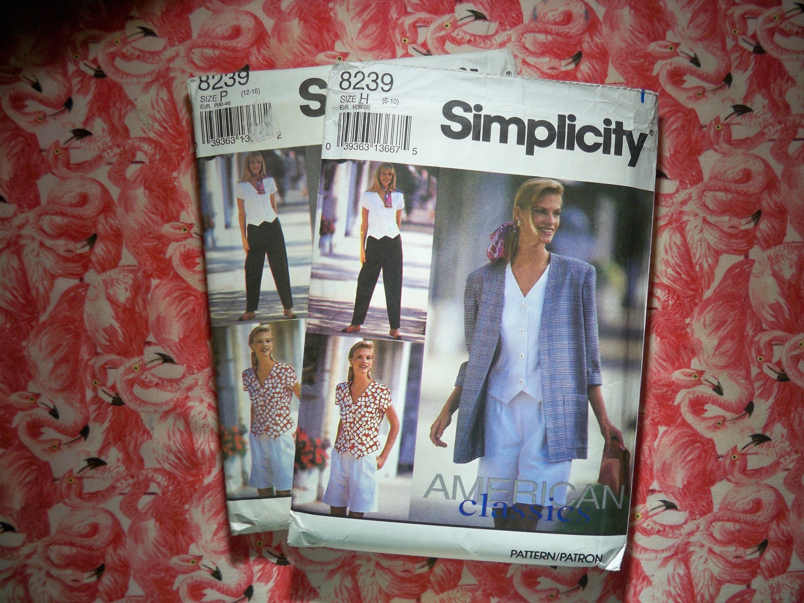Uncut Simplicity 8239 Misses' Pants or Shorts, Top and Unlined Jacket ...