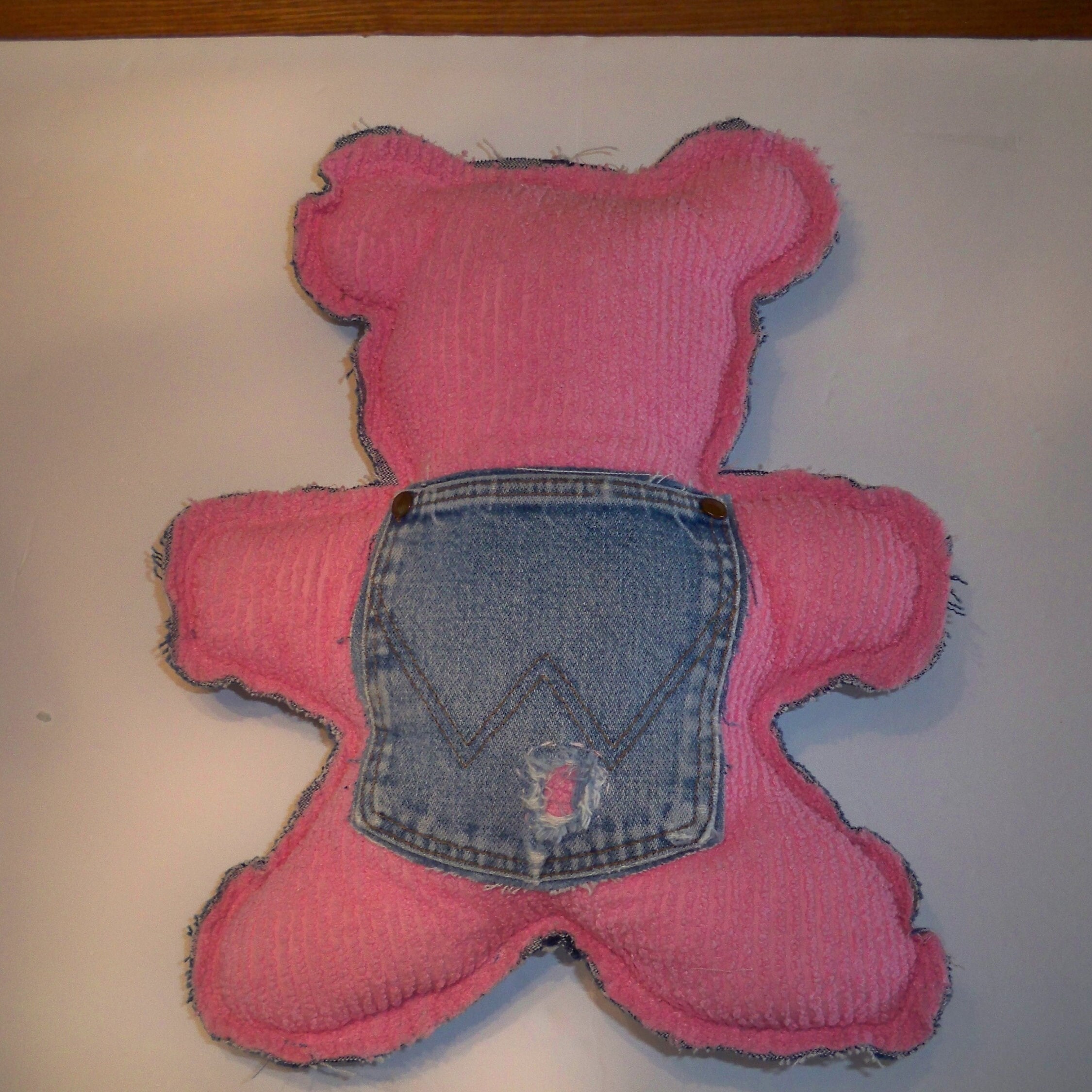 Upcycled Denim Teddy Bears Camo Chenille Wranglers, Jeans - Etsy