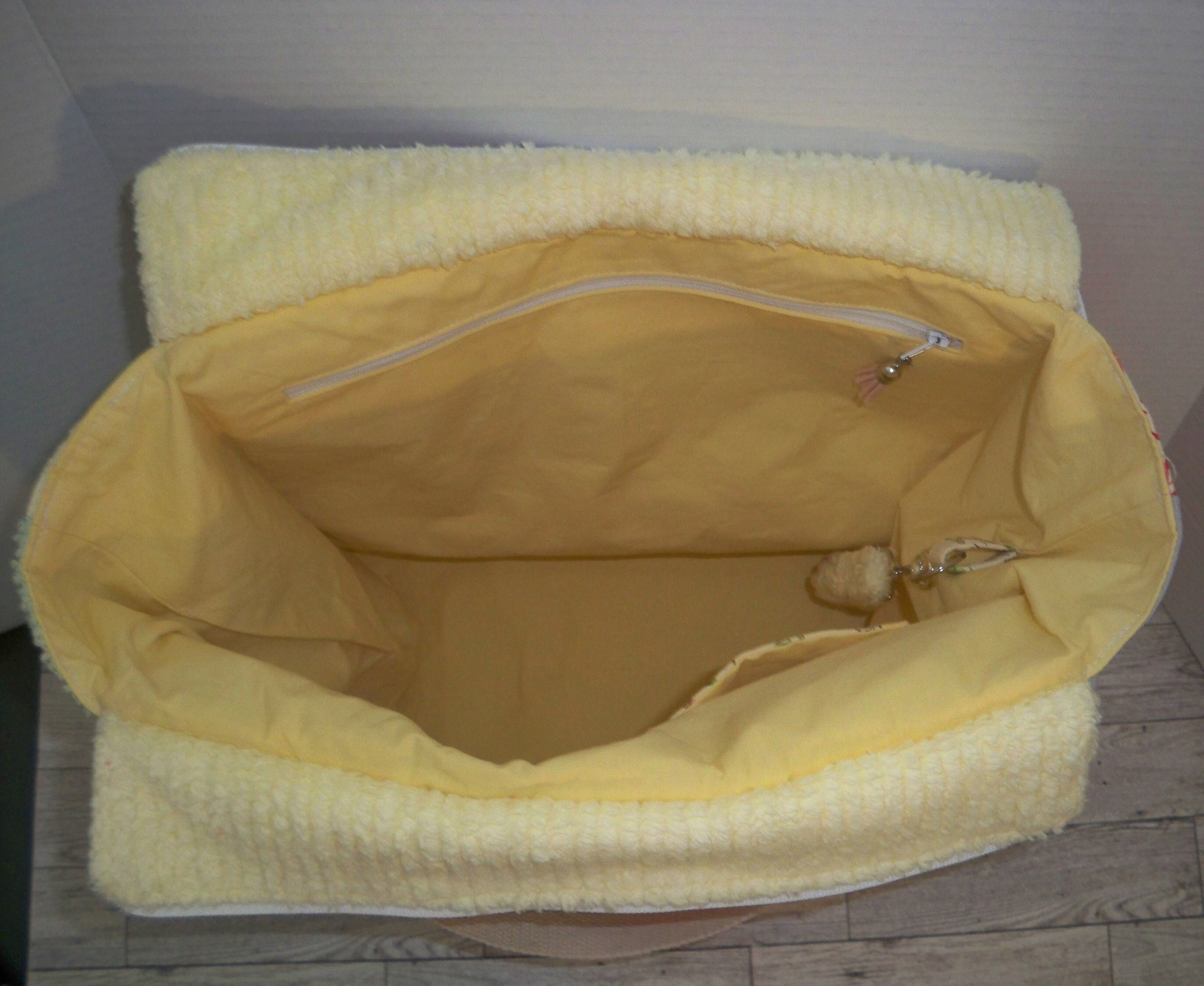 One of a Kind Upcycled Chenille and Drapery Fabric Samples Large Tote ...