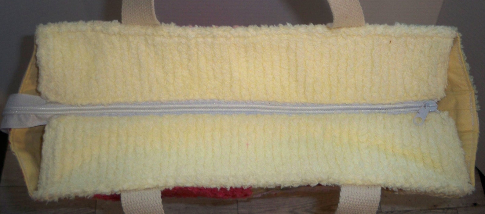 One of a Kind Upcycled Chenille and Drapery Fabric Samples Large Tote ...