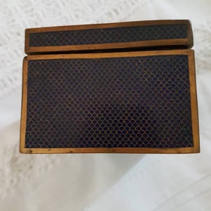 Fishscale Chinese Cloisonne Box - Etsy UK