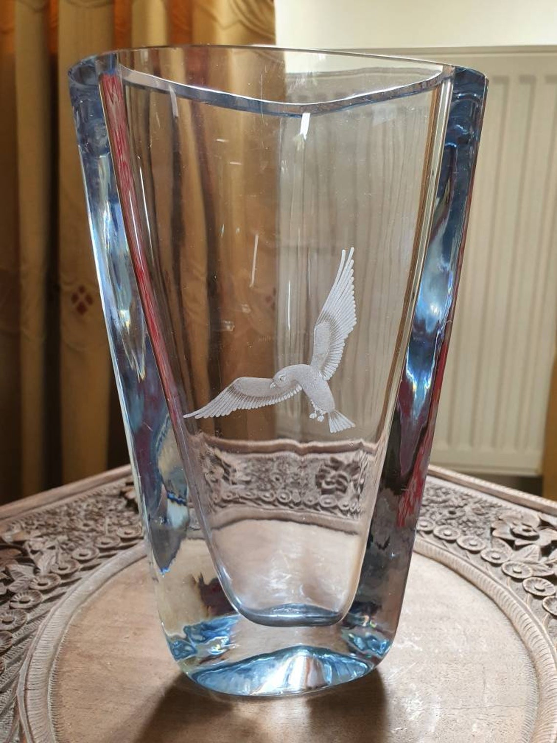 Stromberg Crystal Vase - Etsy