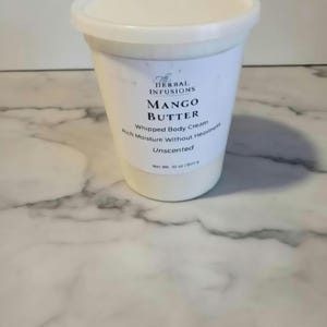 Whipped Mango Body Butter | Rich Moisture Cream for Dry Skin - Etsy