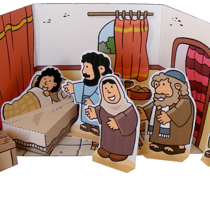 Jairus Daughter Art - Etsy