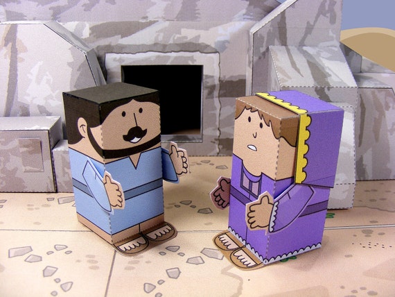 Bible Paper Toys Papercraft Paper Toys