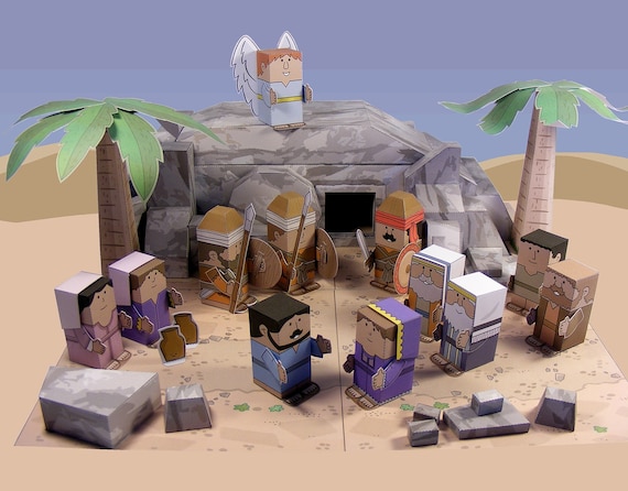 Bible Paper Toys Papercraft Paper Toys