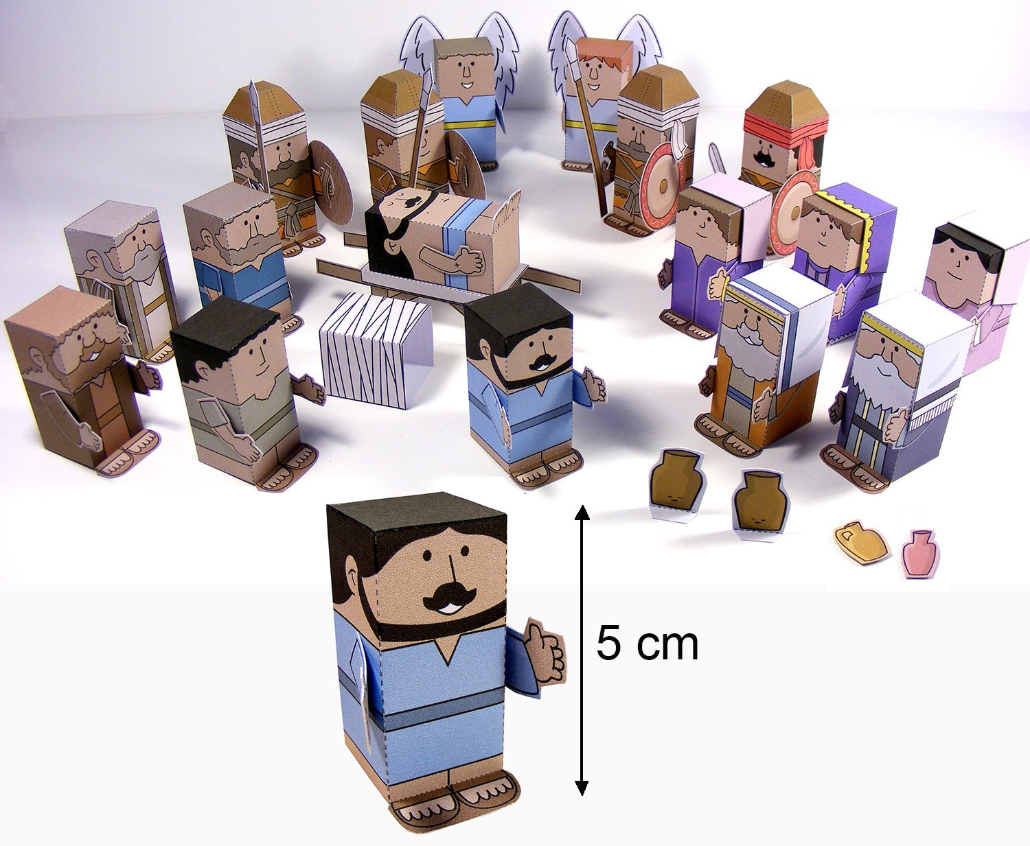 Bible Miniworld Paper Toys – the Easter Story - Cut, Assemble and Play ...