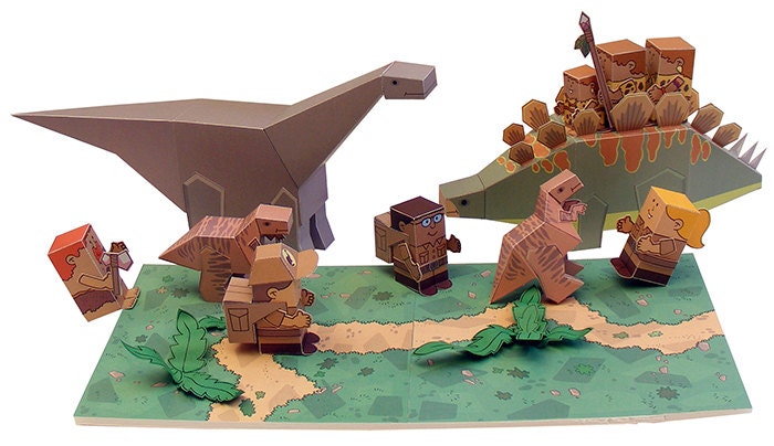 SPECIAL OFFER 20 % Discount - Dino Miniworld Paper Toys - the Complete ...
