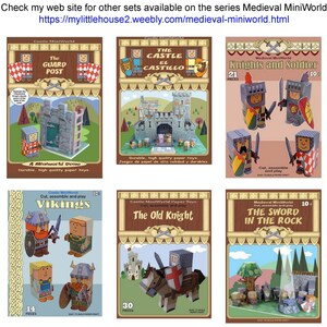 Medieval Miniworld – the Village – Set 1 - Etsy