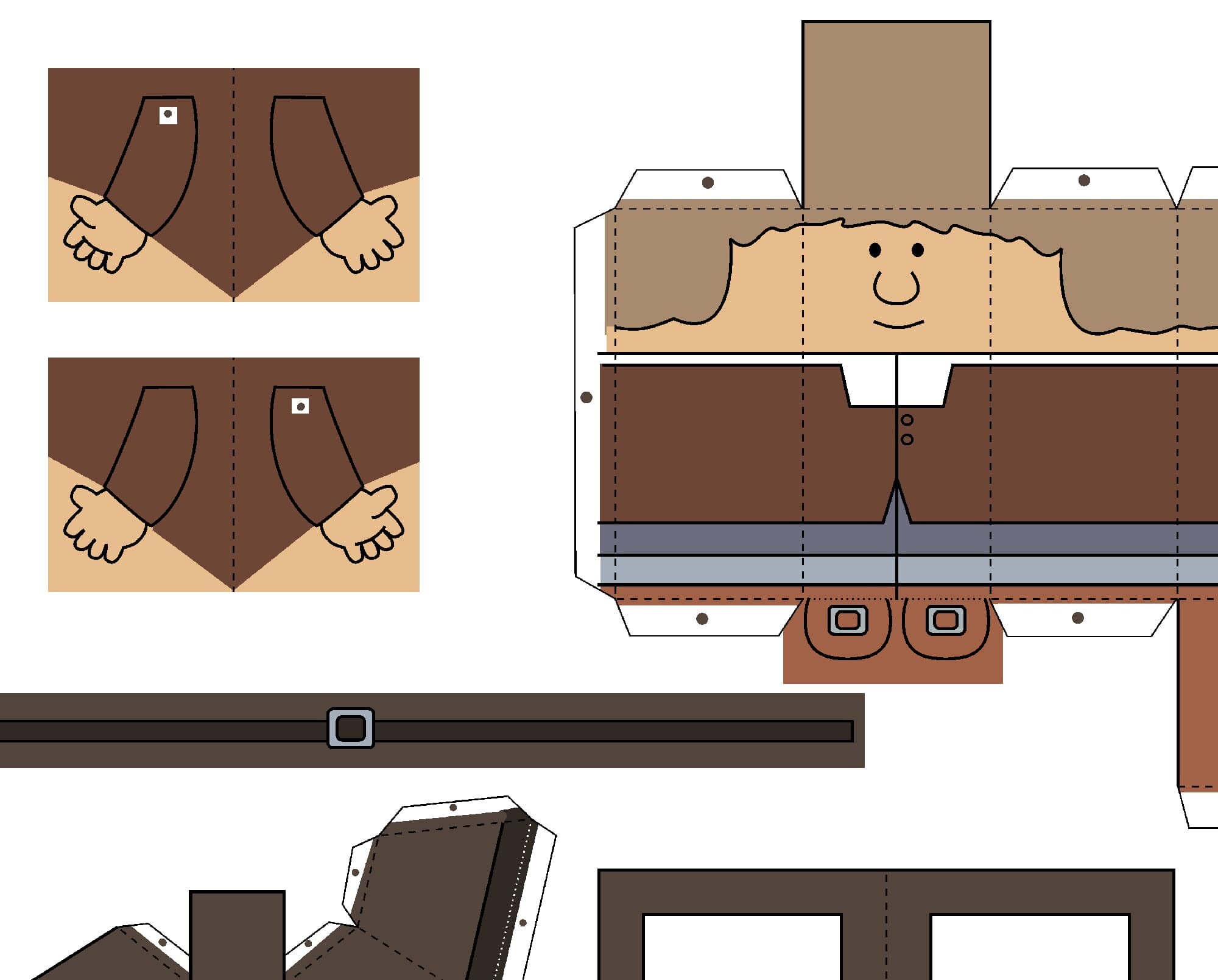 MINIWORLD PAPERTOYS Celebrating Thanksgiving Cut Assemble - Etsy