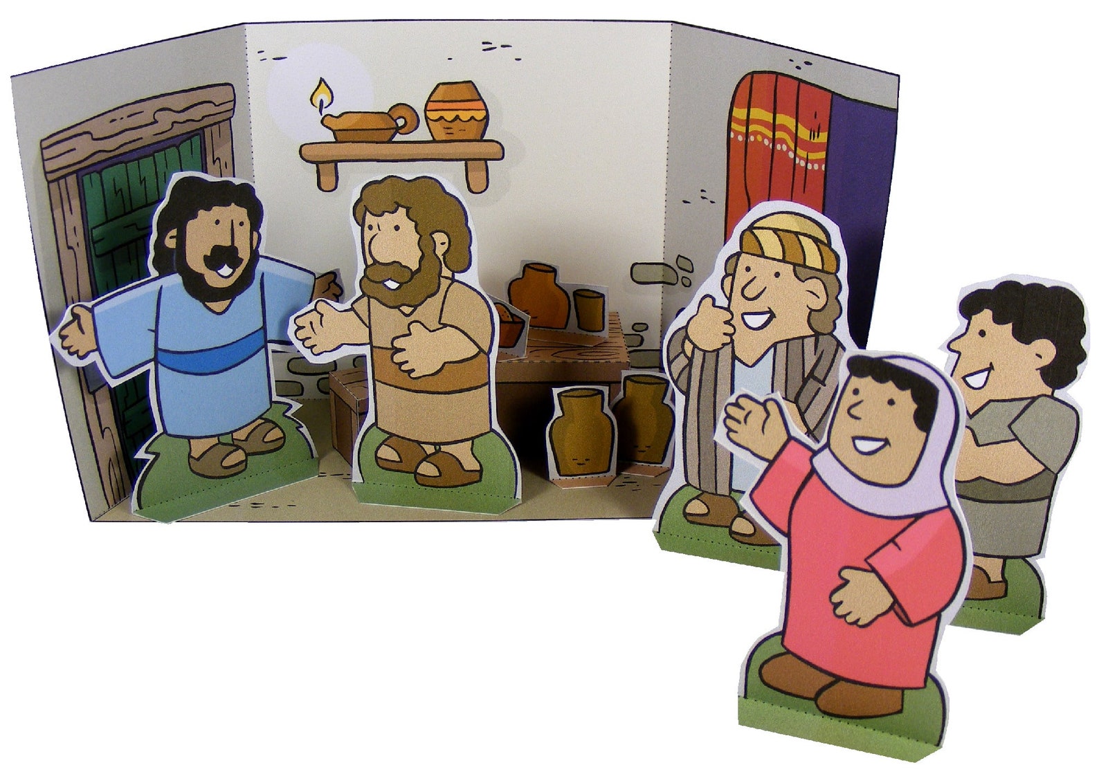 Easter Dioramas Set 2 – Paper Craft – Instant Download - Etsy