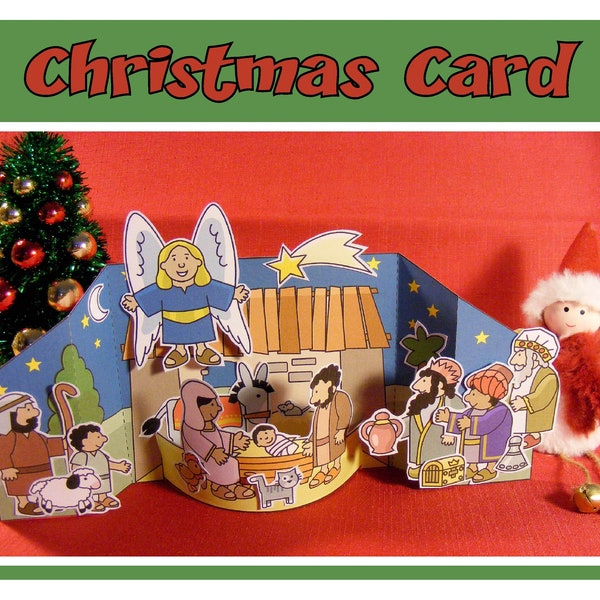 3d Christmas Card - Etsy UK