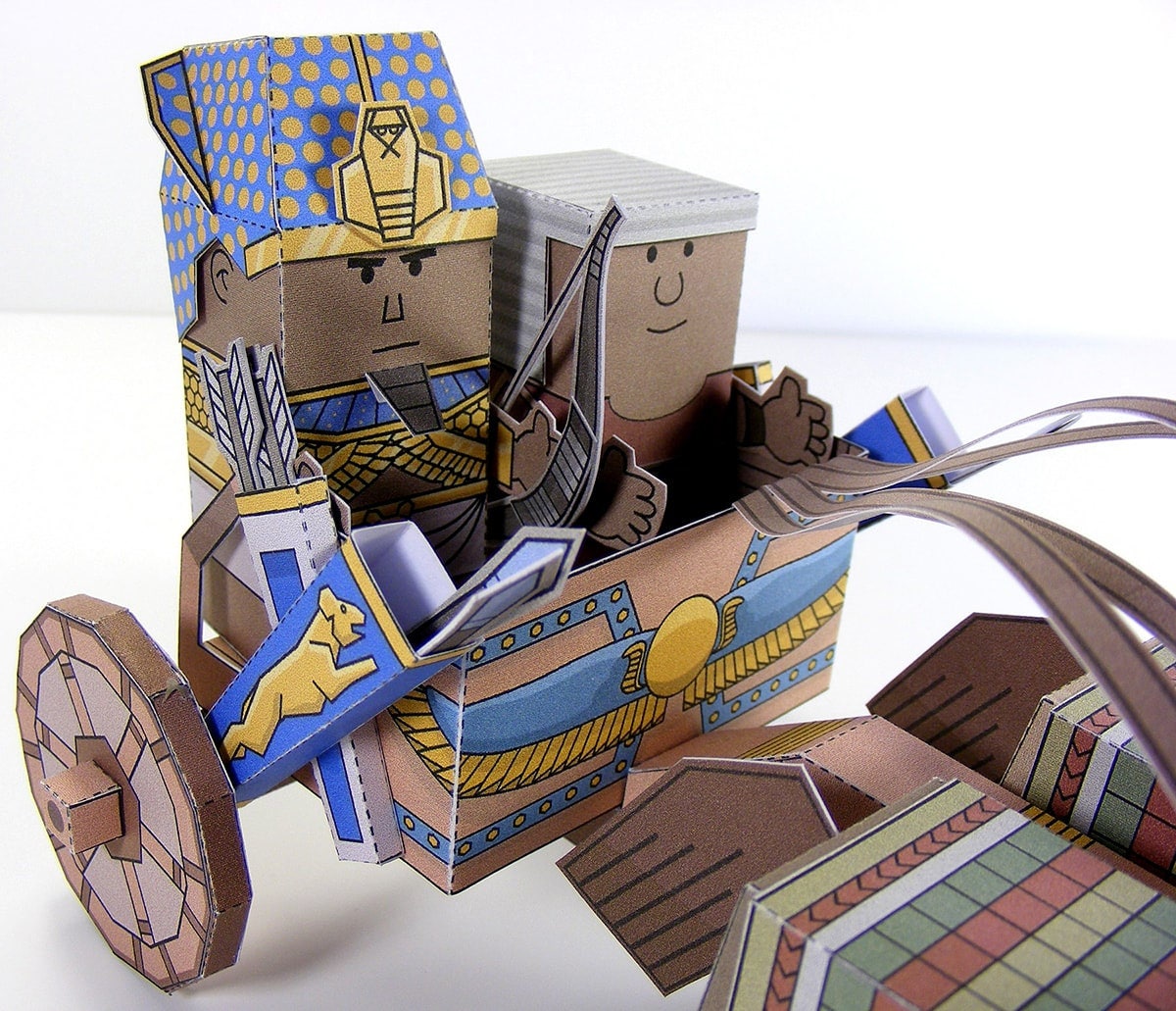 Egyptian Chariot. Cut, Assemble and Play. Instant Download. - Etsy