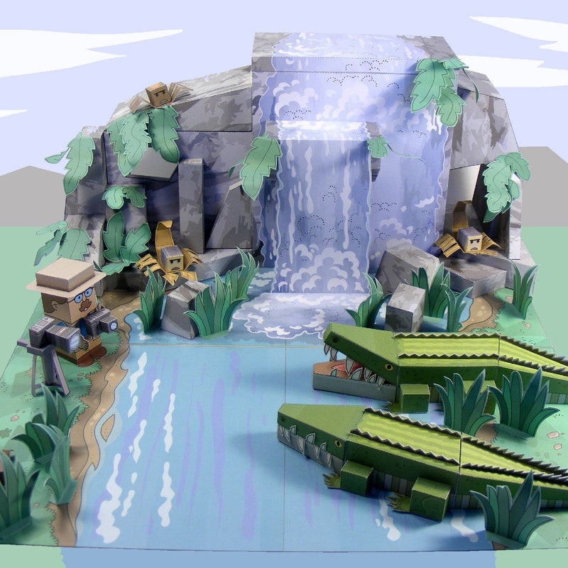 Waterfall for Play - Etsy