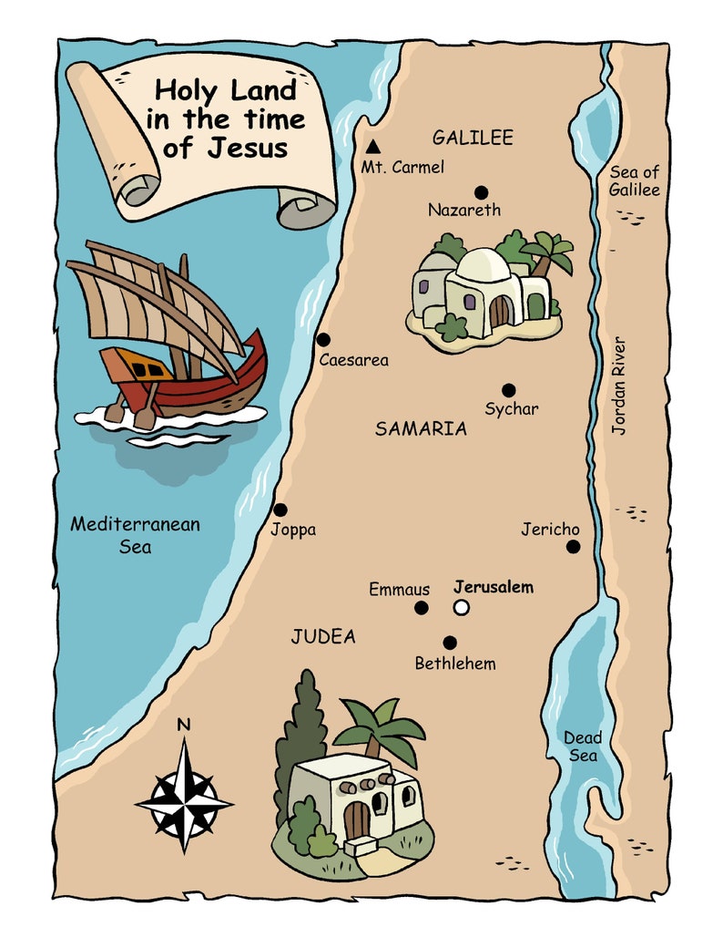 Bible Maps for Study and Teaching – Instant Download - Etsy