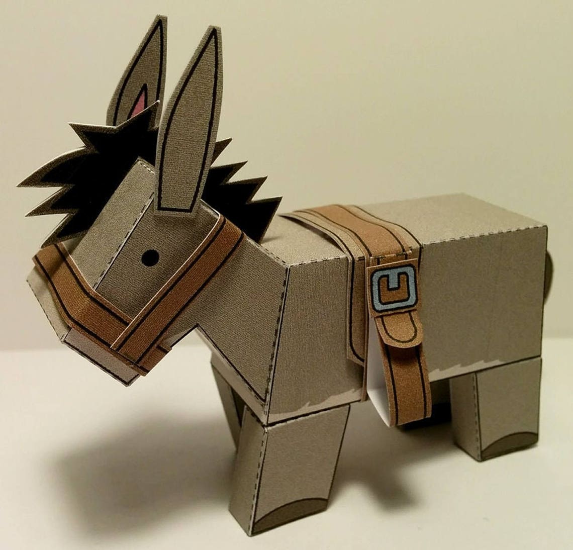 MINIWORLD PAPER TOYS – Donkey Cart – Cut, Assemble and Play. Instant ...