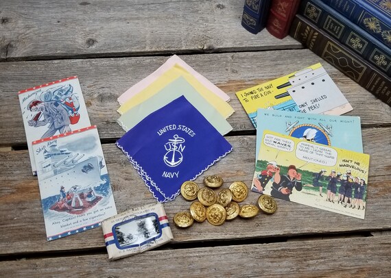 Collection of WWII U.S. Navy Items Waterbury and Vanguard | Etsy
