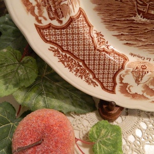 Set of 4 Fair Winds Dinner Plates Historical Scene of - Etsy