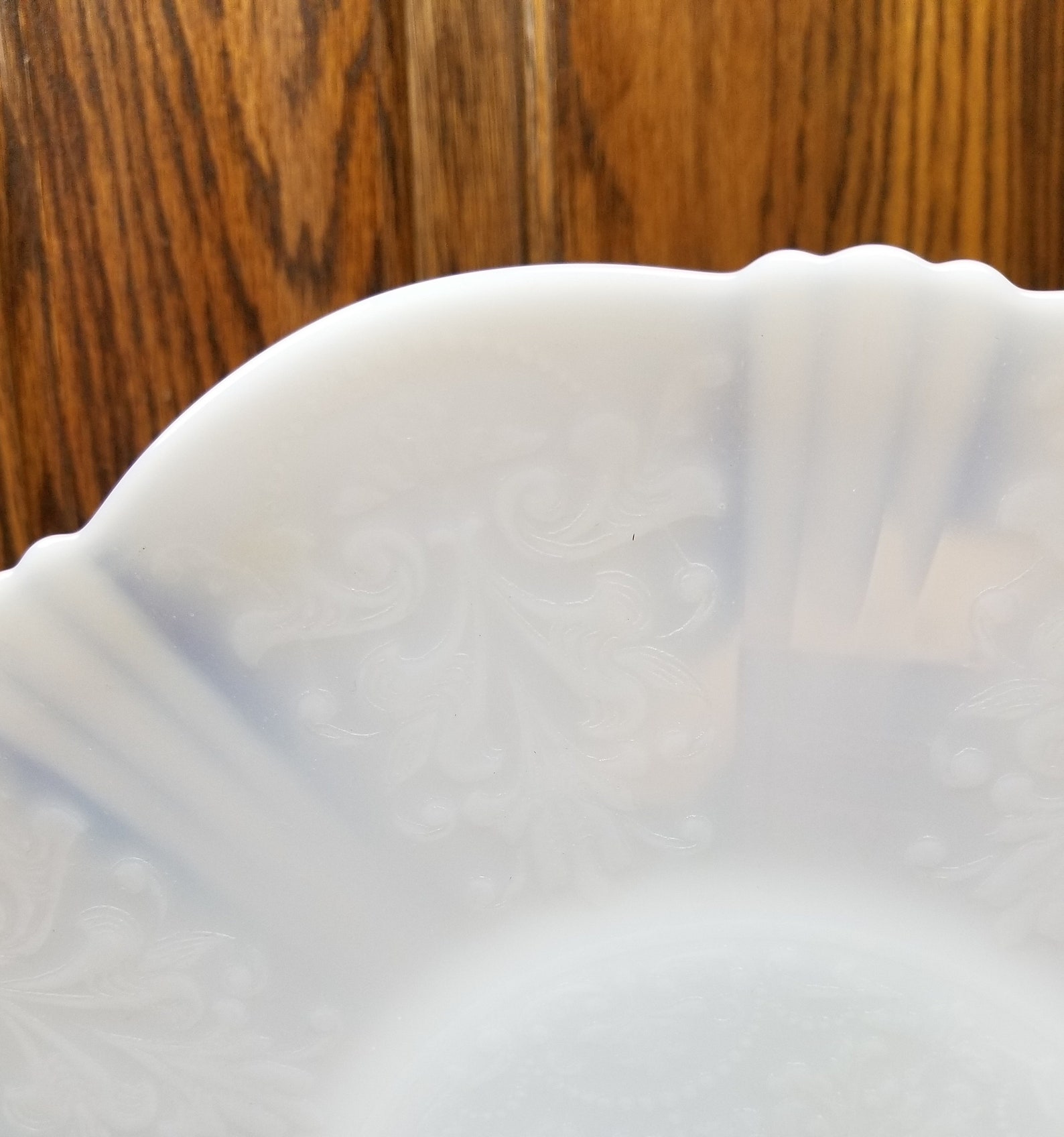 Monax Translucent White Depression Glass American Sweetheart - Etsy