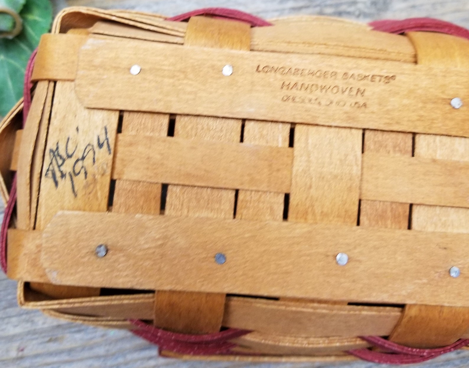 Longaberger Baskets Set of 3 Vintage Bread Basket - Etsy