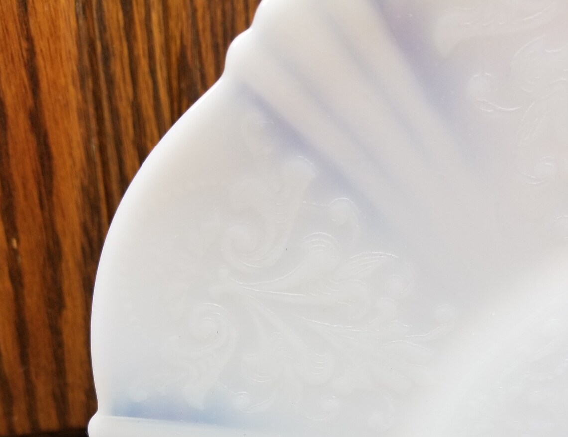 Monax Translucent White Depression Glass American Sweetheart - Etsy