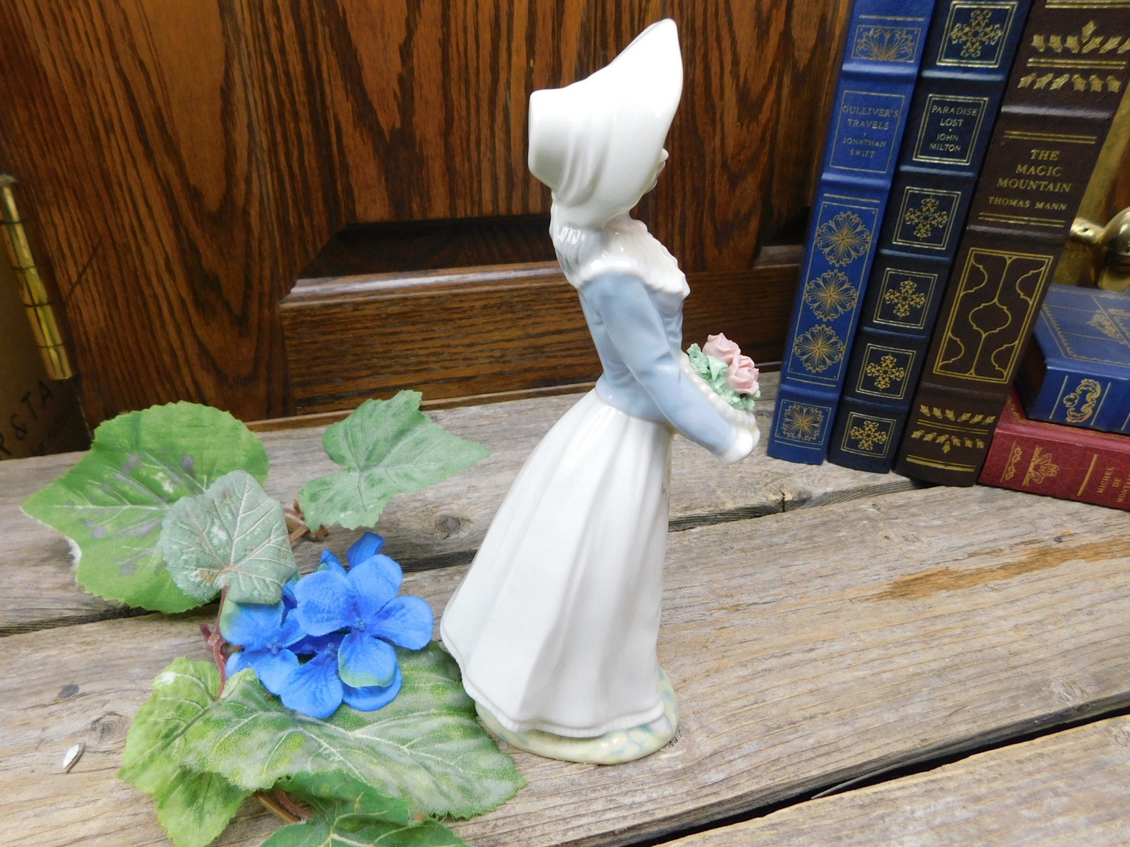Vintage Tengra Valencia Spain Porcelain Statue Woman With - Etsy
