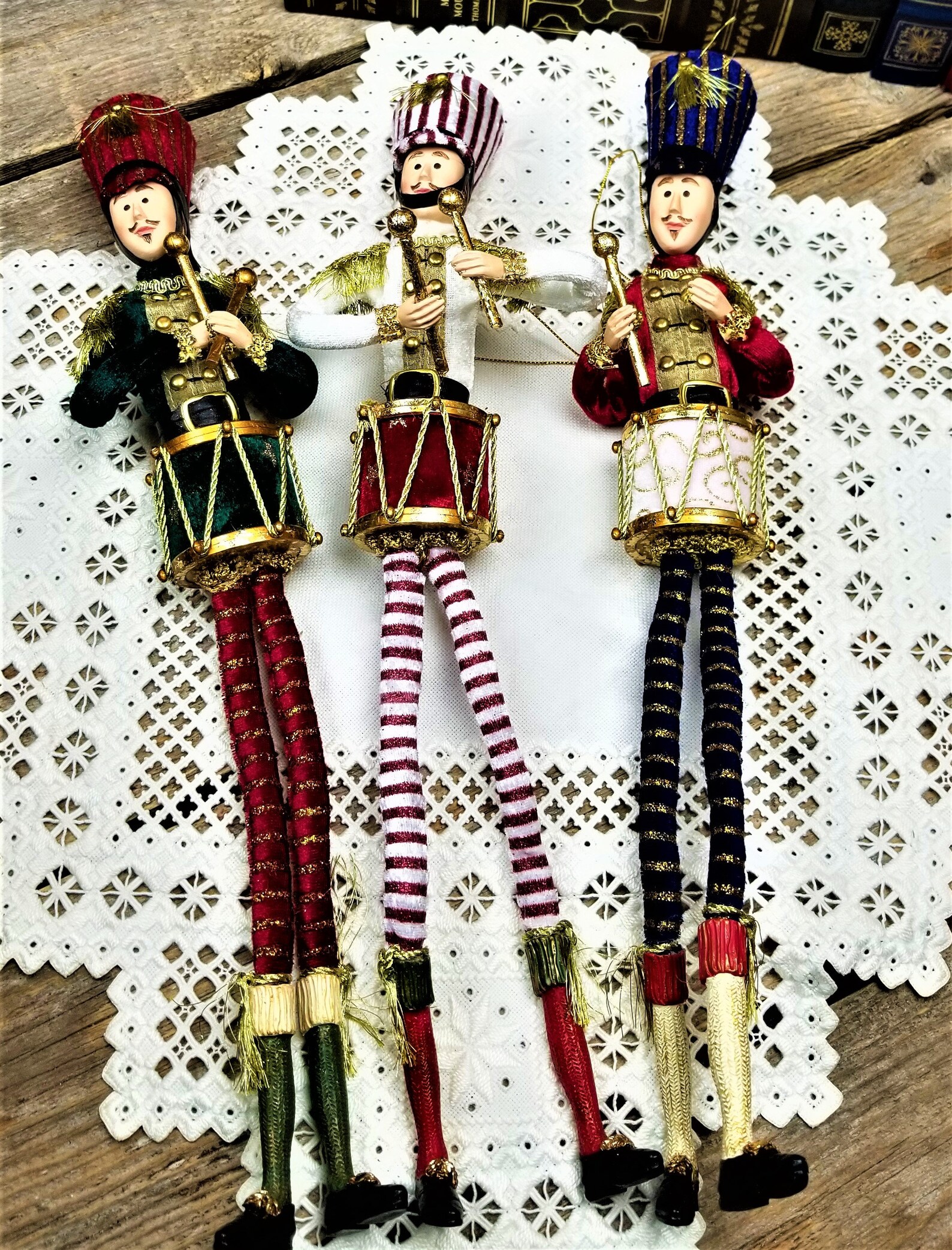 Mark Roberts Collection Set 0f 3 Drummer Hanging Ornaments - Etsy