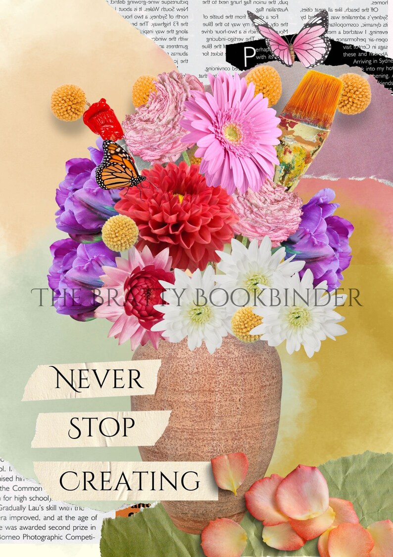 Never Stop Creating, Original Digital Print, Digital Art, Printable Art ...