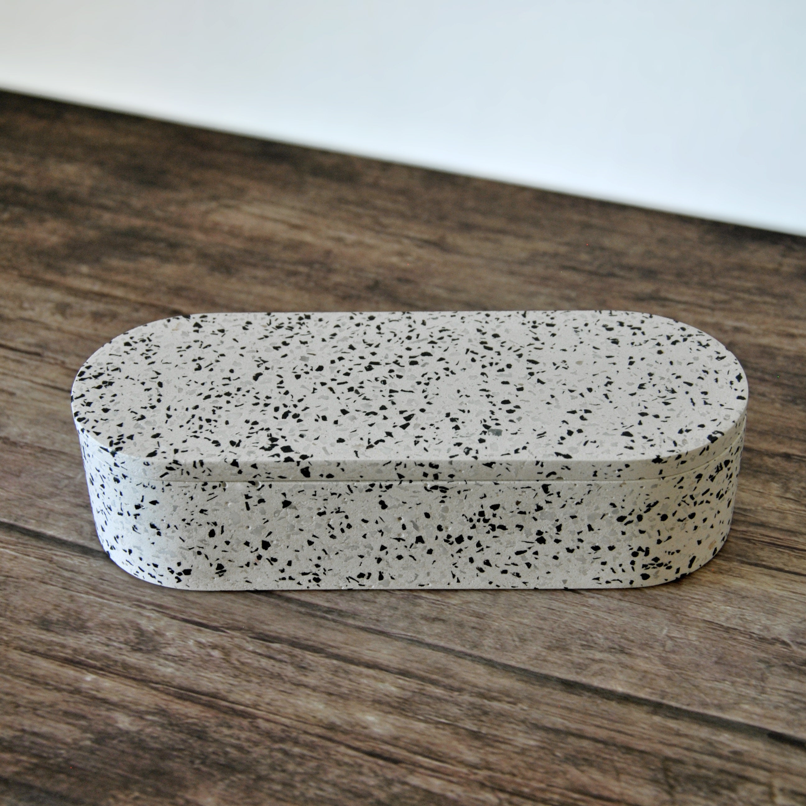 Terrazzo Concrete Jewelry Box: Scandinavian Home Decor - Etsy UK