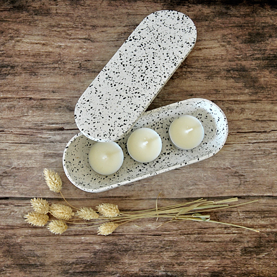 Concrete Jewelry Box Minimalist Terrazzo Box Elegant Box - Etsy