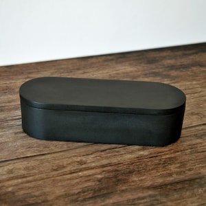 Concrete Jewelry Box, Minimalist Terrazzo Box, Elegant Box, Storage ...