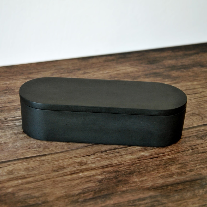 Concrete Jewelry Box Minimalist Terrazzo Box Elegant Box - Etsy