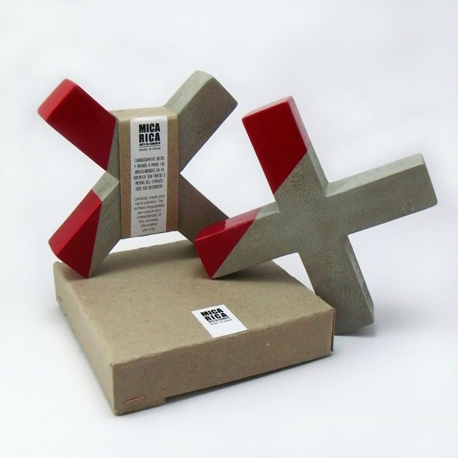 Modern Concrete Bookends x Shaped Cement Bookends - Etsy UK