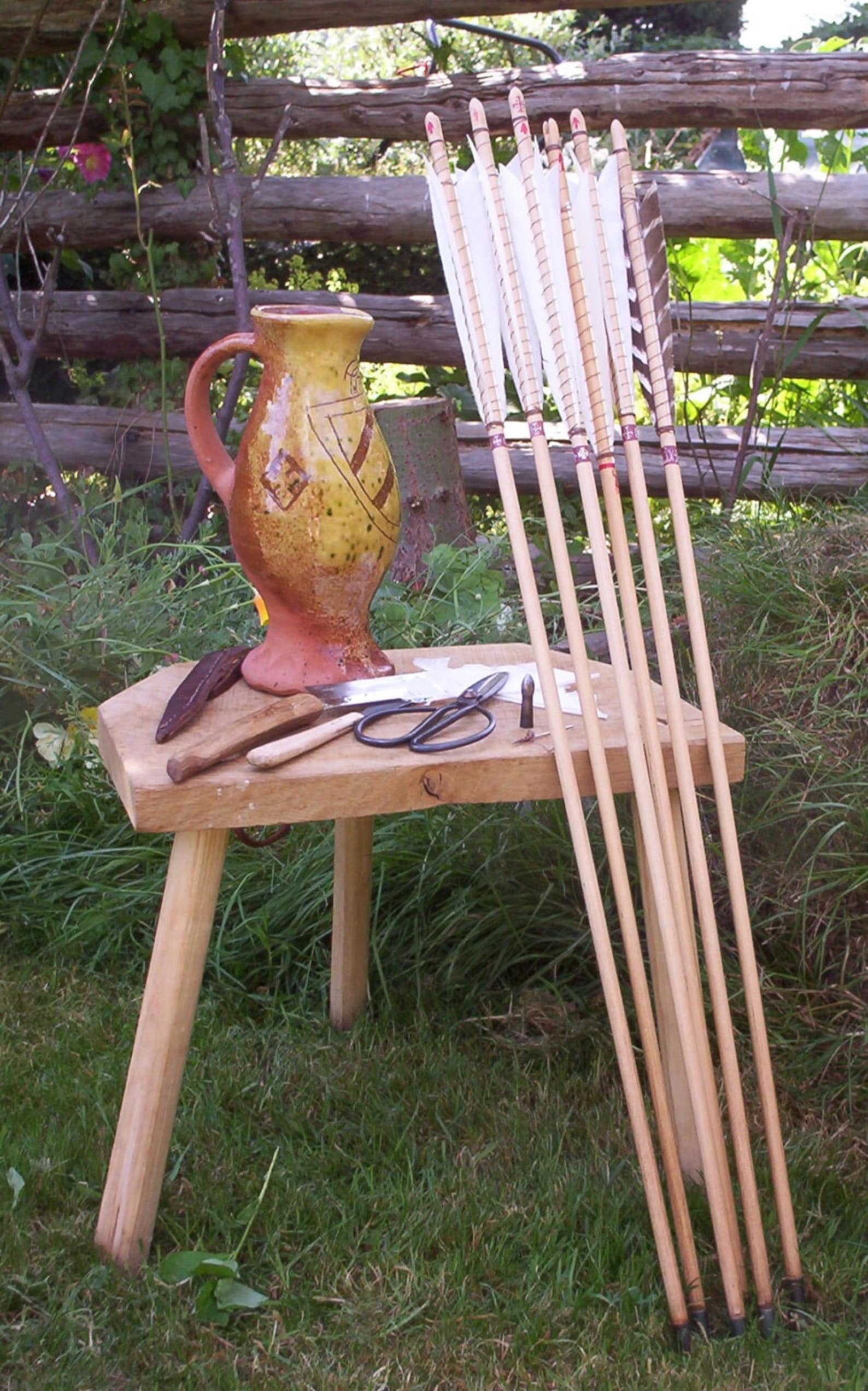 Medieval Style Longbow Arrows Set of 6 - Etsy