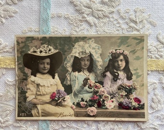 French Postcard Script - Etsy