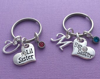 Big Sister Keychain | Etsy