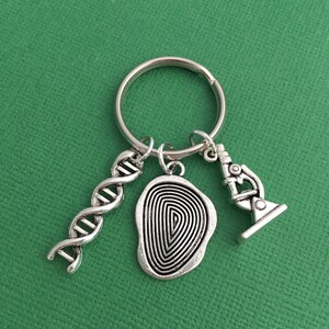 Forensics Keychain, Gift for Criminology Student, Criminologist Gift ...
